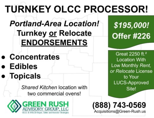 Oregon Marijuana Worker Permit Cheat Sheet - Green Rush Advisory Group LLC